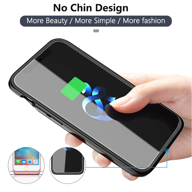 4800mAh Battery Case for iPhone 12 Pro Max Soft Charger Cover Backup ...