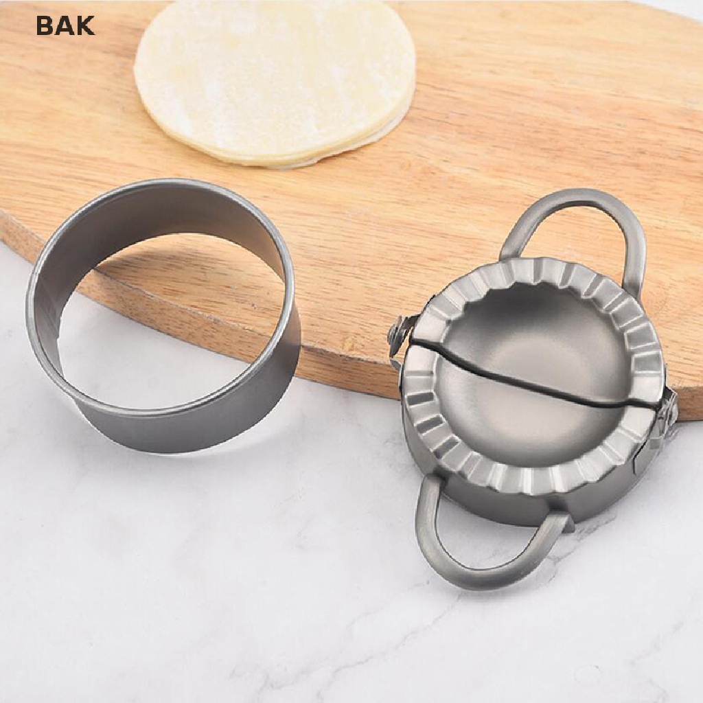 BAK 2pcsset stainless steel dumpling machine dough mold pastry ...