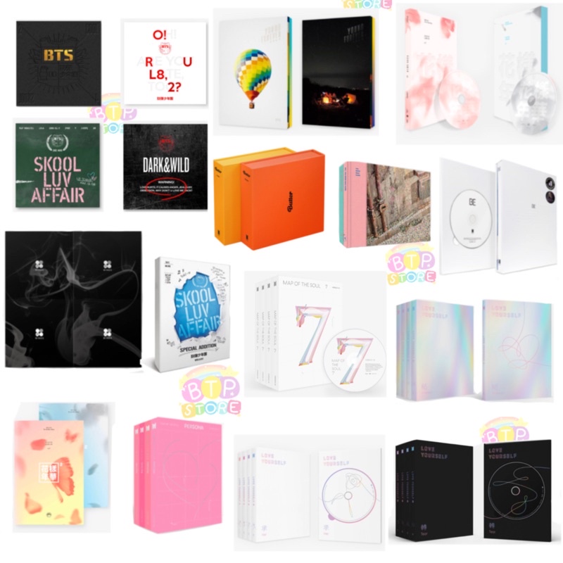 พร้อมส่ง BTS Album อัลบั้มเก่าบังทัน อัลบั้มบังทัน บั้มเก่า บั้มบังทัน ...