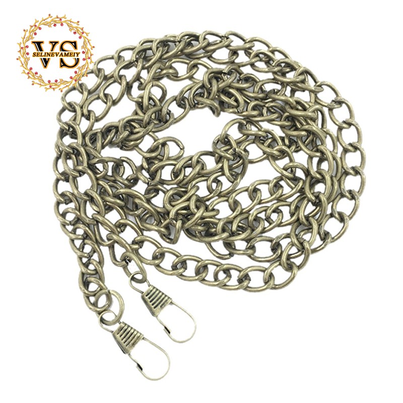 1.2M Shoulder Strap Cross-Body Metal Chain for DIY Bags (Bronze ...