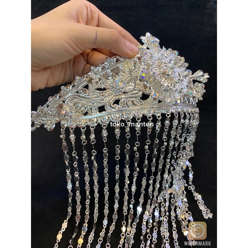 มงกุฎเจ้าสาว Betawi / Sunting Betawi / Siger Betawi สําหรับเจ้าสาว ...