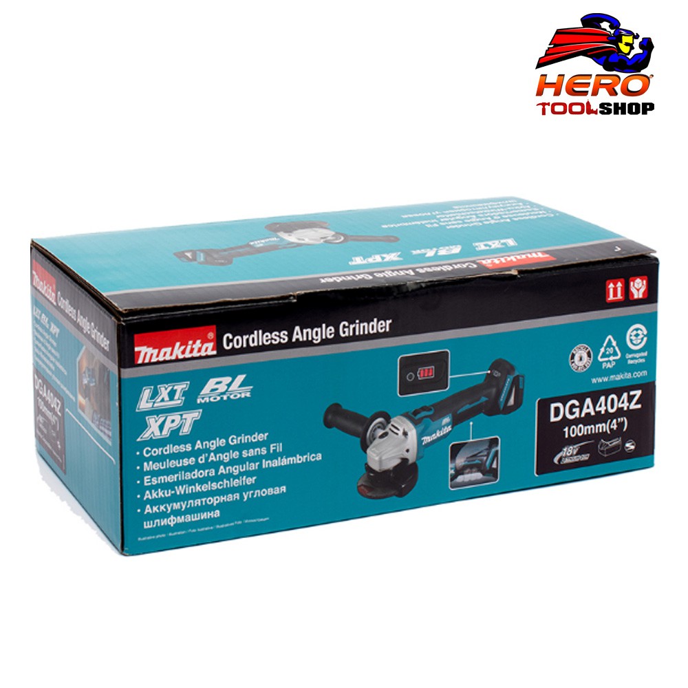MAKITA เครื่องเจียร์ หินเจียร์ไร้สาย 4 นิ้ว CORDLESS GRINDER 18V รุ่น ...