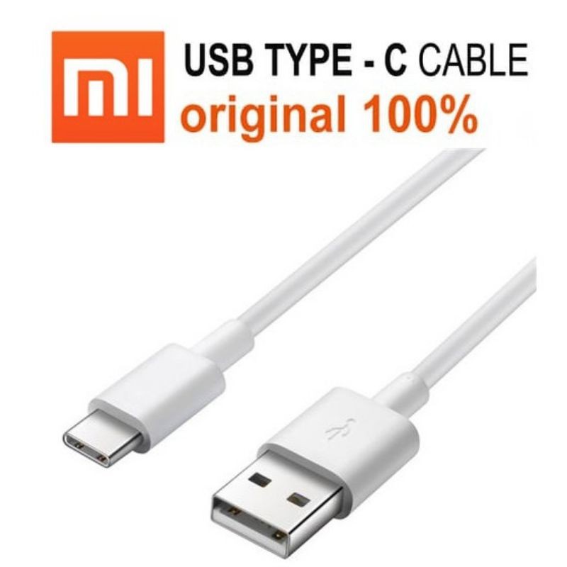 สายชาร์จ Xiaomi Mi9 redmi Note8 Pro mi8แท้ Type C Cable ของแท้ ชาร์จไว ...