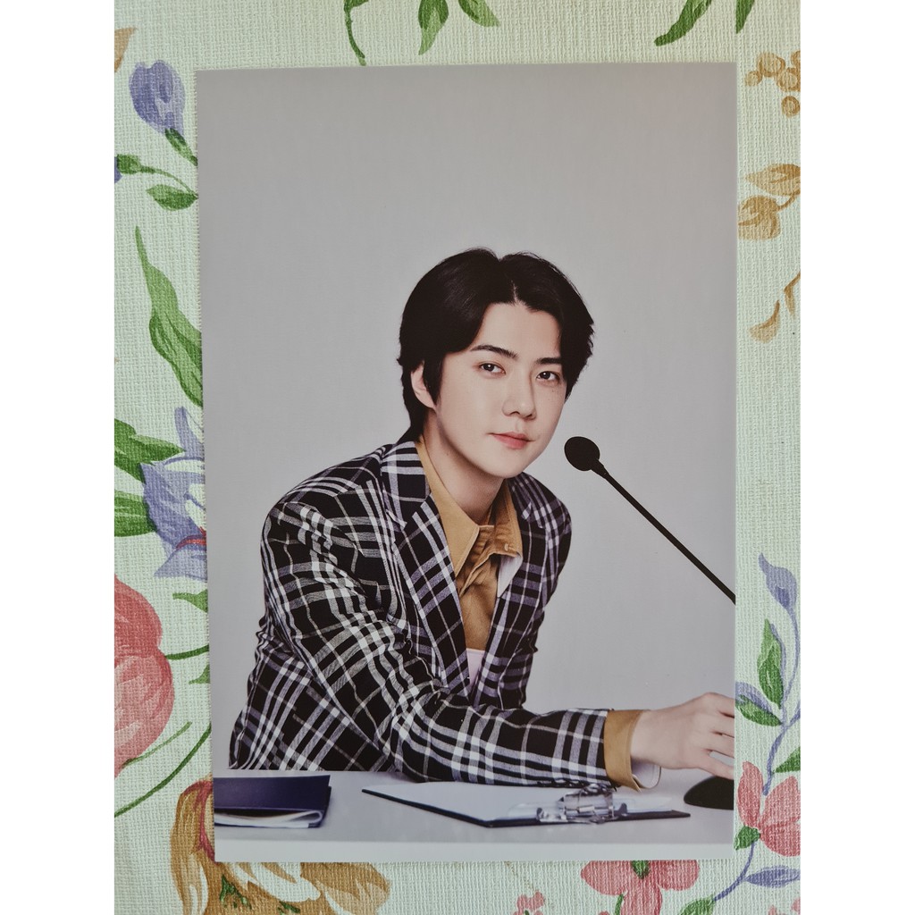 พร้อมส่ง โปสการ์ดปฏิทิน เซฮุน Sehun EXO 2021 Seasons Greetings Postcard ...