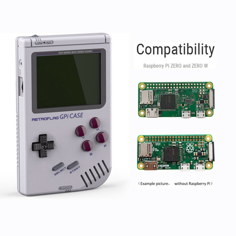 Retroflag gpi เคสสำหรับ Raspberry Pi and Zero W with Safe Shutdown - stennp12.th - ThaiPick