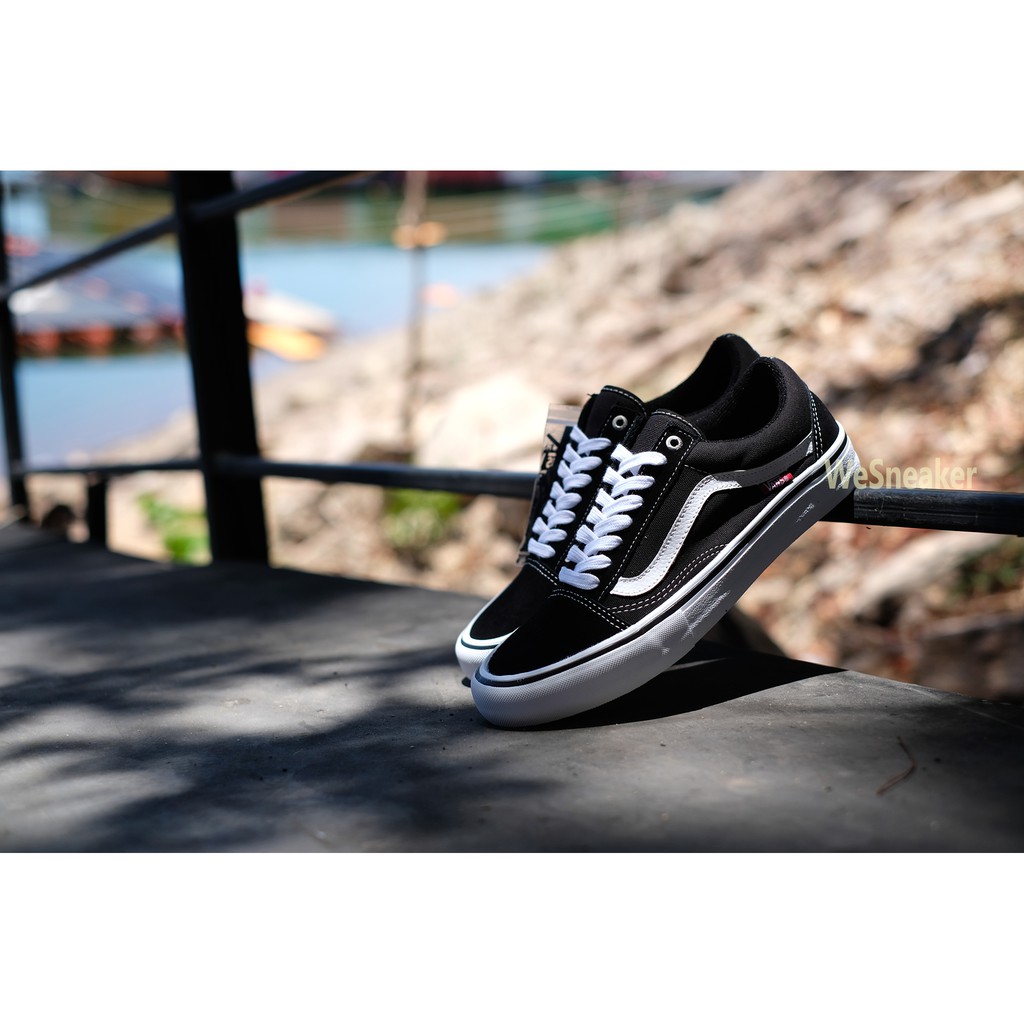 VANS Old Skool (PRO) - Black/White รองเท้า VANS การันตีของแท้ 100% VANS Authorized Dealer ...