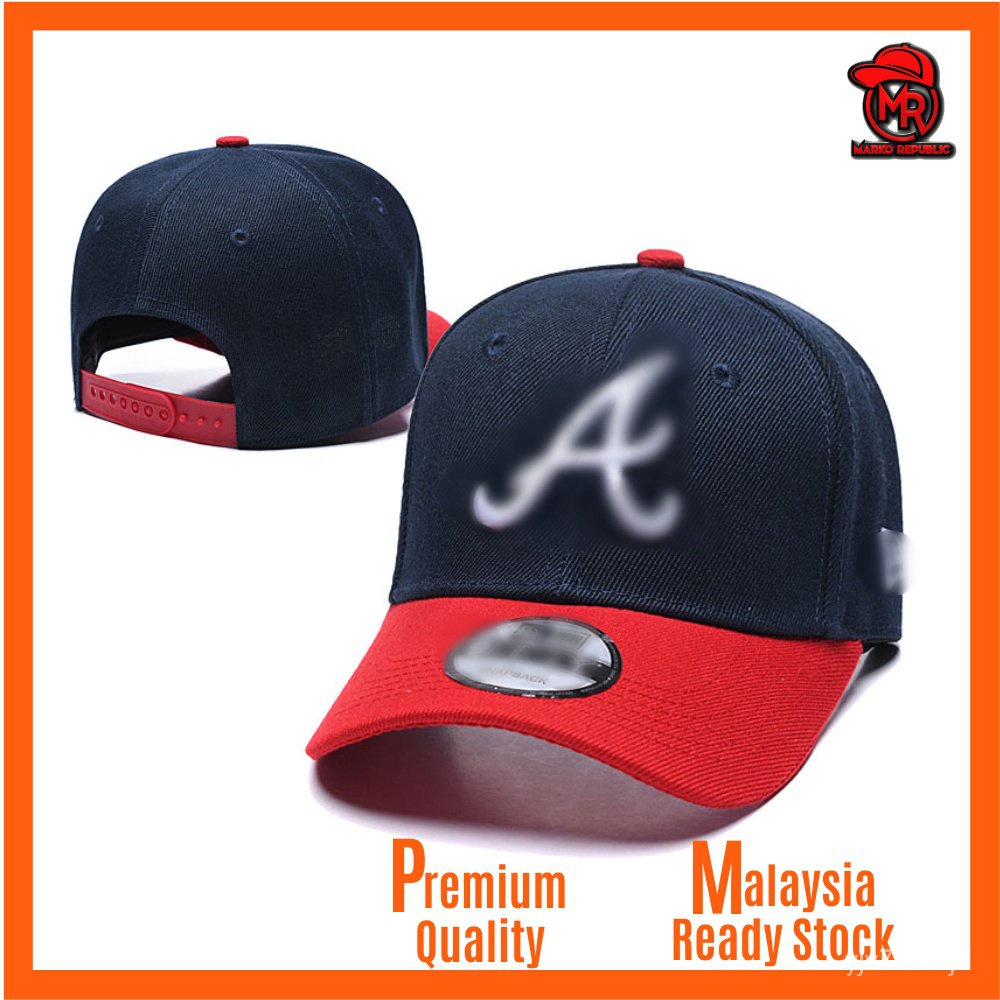 MLB NE Classic Atlanta Braves Men Women Unisex Baseball Cap Curve Brim ...