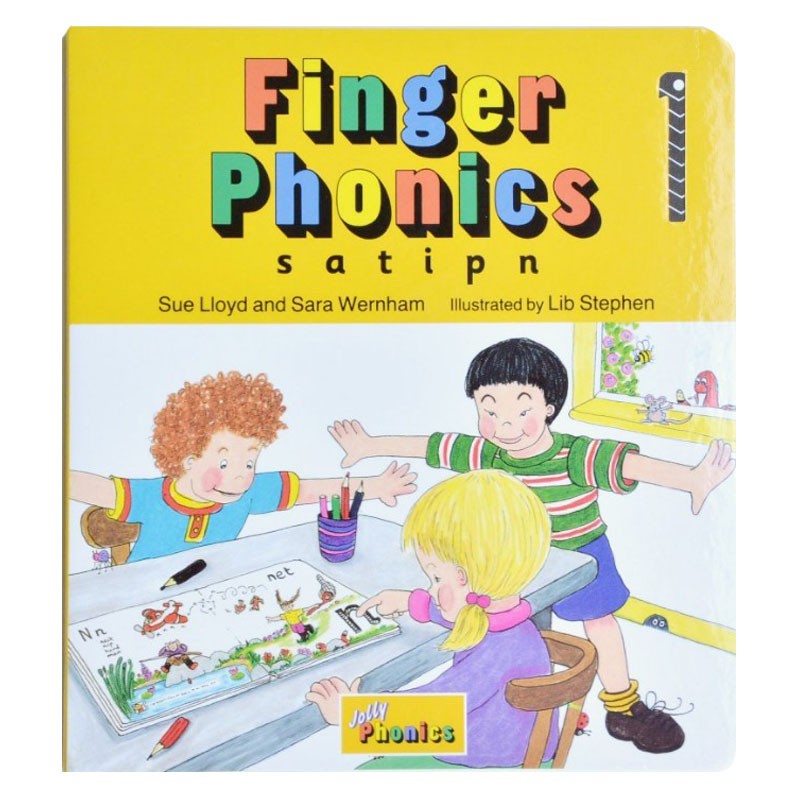 Finger Phonics set of books 17 Boardbook - jollybooks - ThaiPick
