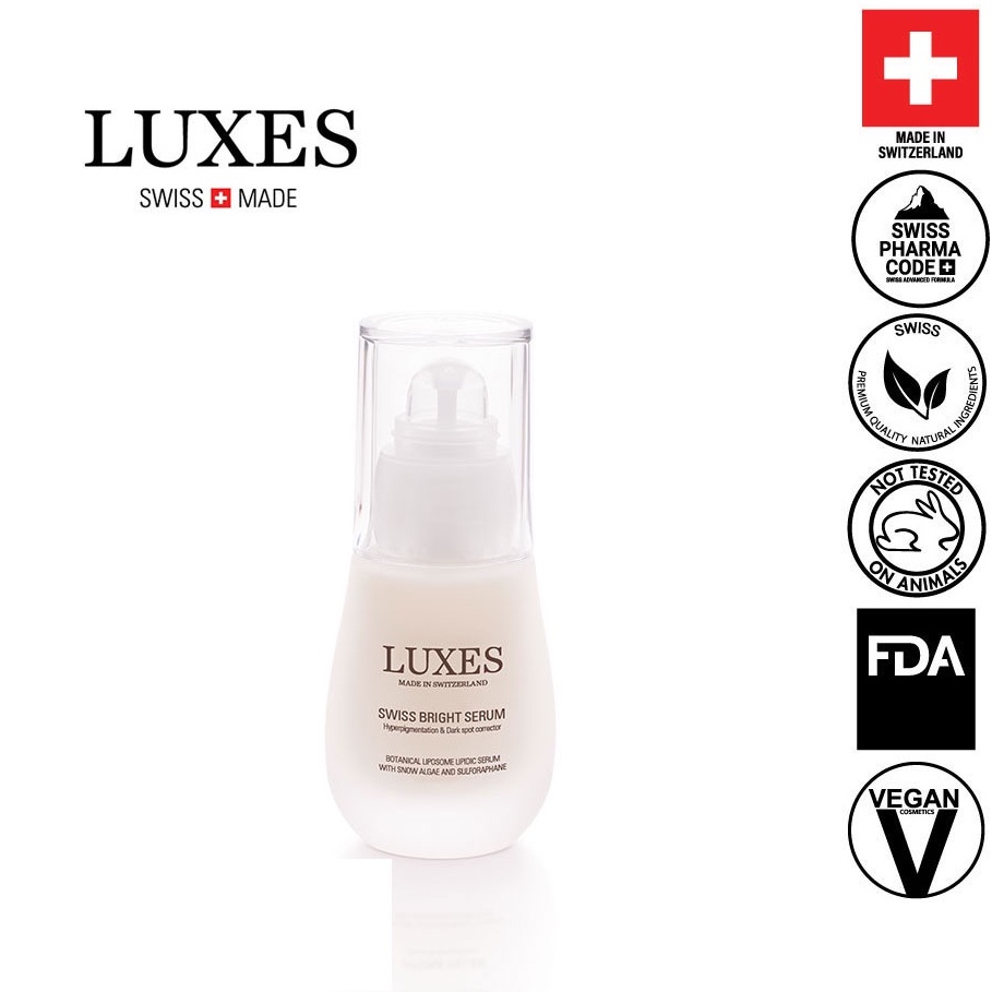 จัดส่งฟรี! พร้อมส่ง! LUXES Swiss Bright Serum ลุคเซส สวิส ไบร์ท เซรั่ม ...