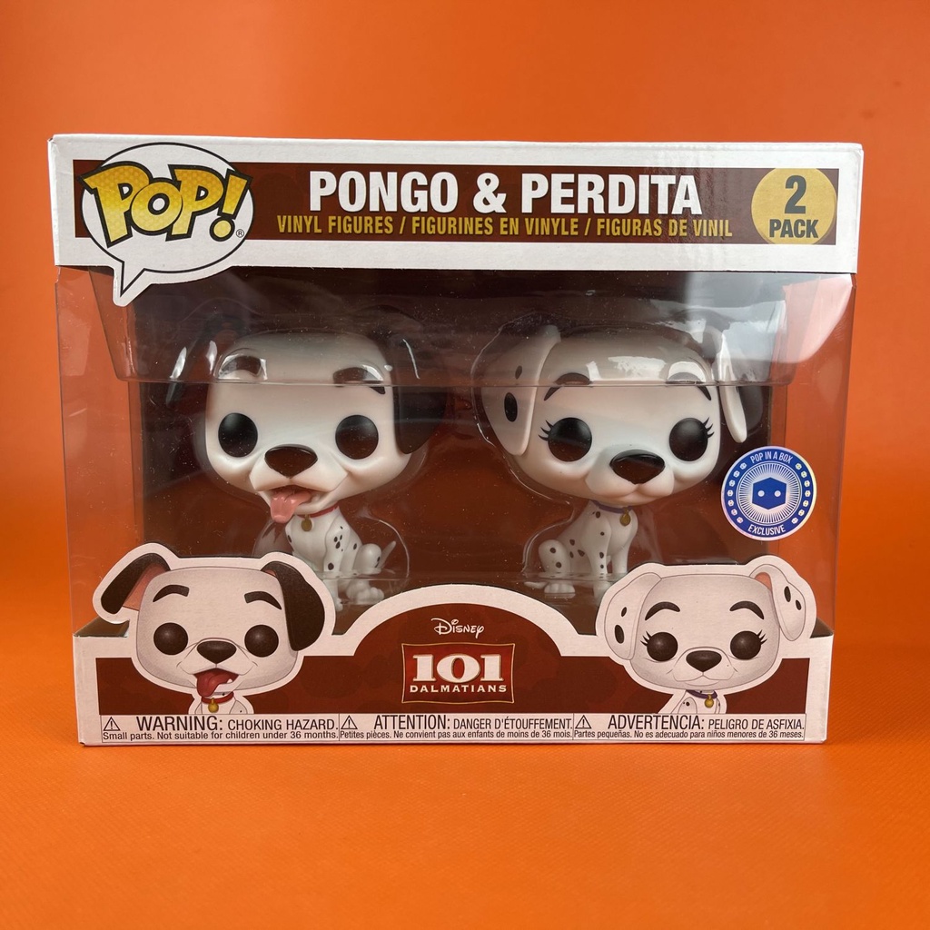 Funko POP Pongo & Perdita 2 Pack 101 Dalmatians | Shopee Thailand