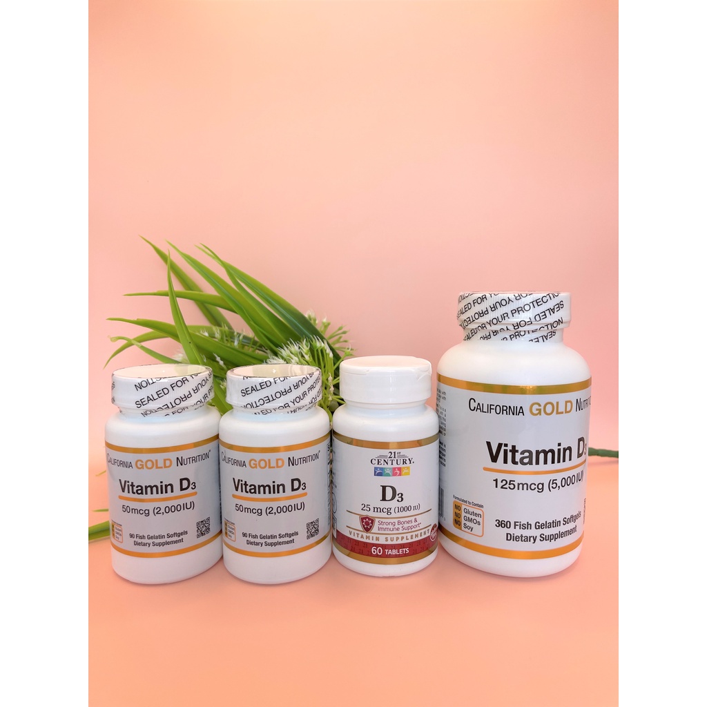 California gold Nutrition 21st Century vitamin D3 à¸§à¸´à¸•à¸²à¸¡à¸´à ...
