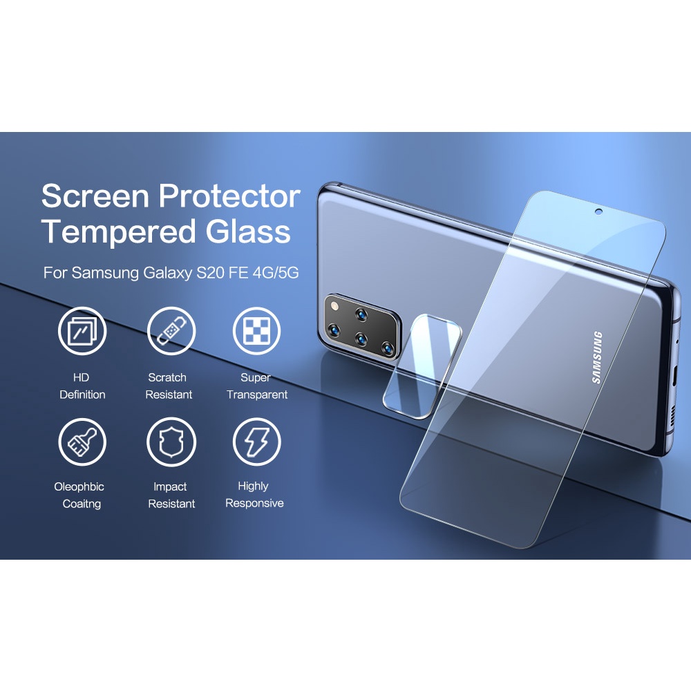 SmartDevil COD รับประกัน 1 เดือน ฟิล์มกระจกนิรภัยกันรอยหน้าจอ ป้องกันเลนส์กล้อง แบบเต็มจอ ...