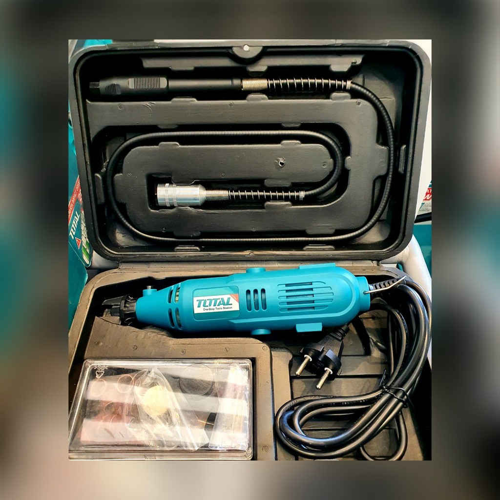 TOTAL เครื่องเจียร์แม่พิมพ์ รุ่น TG501032 130วัตต์ เจียร์สายอ่อน พร้อม ...