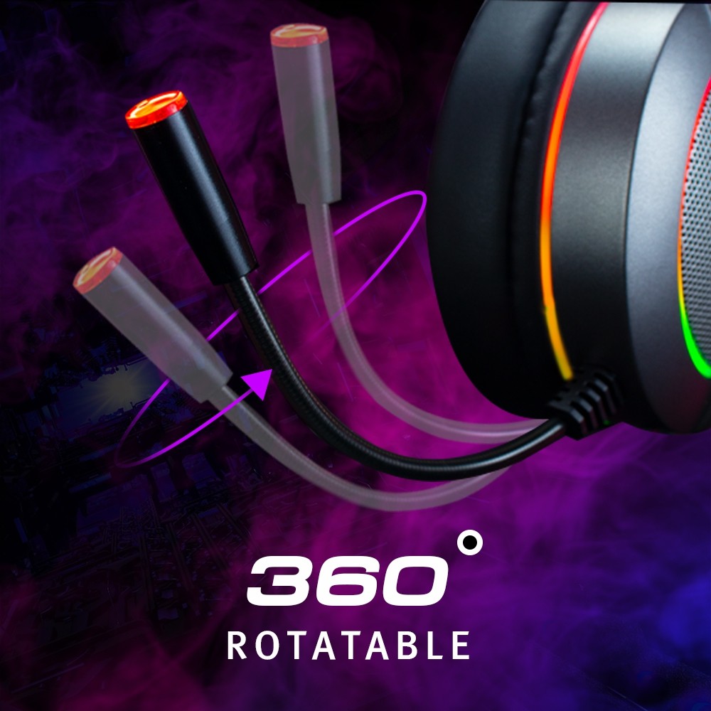 Nubwo X84 Headset Gaming USB7.1 surround หูฟังเล่นเกมส์ระบบเสียง7.1 ...