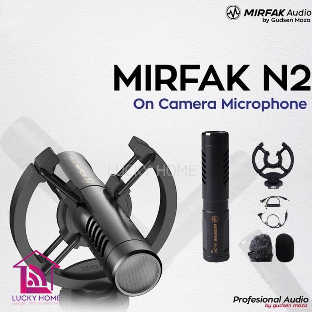MOZA MIRFAK COMPACT ON CAMERA MICROPHONE N2 ไมค์ติดหัวกล้อง | Shopee ...