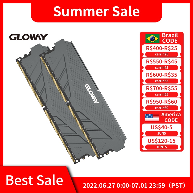 Gloway G1 series DDR4 8GB 3000mhz 3200MHZ 8GB 16GB 1.35V Desktop ...