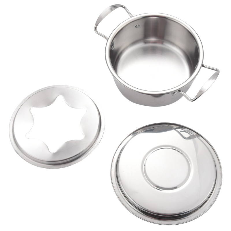 10-Piece Set Multifunctional Stainless Steel Ice Cream Hot Pot Ready ...