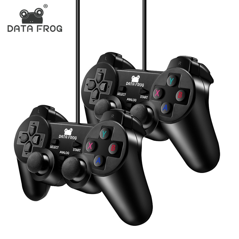 Data Frog Vibration Controller Wired USB PC Joystick For PC Computer ...