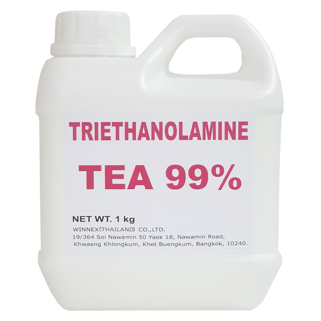 Triethanolamine (TEA) 99% ไตรเอทาโนลามีน 99% ปริมาณ 1 KG. | Shopee Thailand