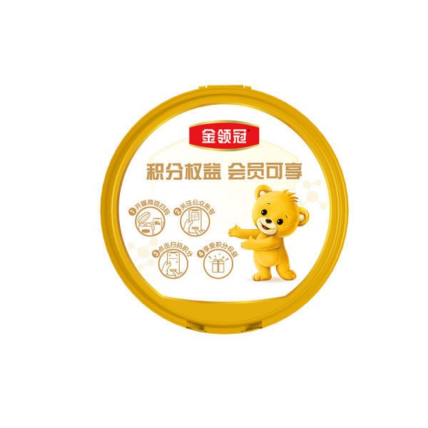 ความตกใจกำลังจะมา Yili Golden Collar Crown 1 stage 0-6 months old baby ...