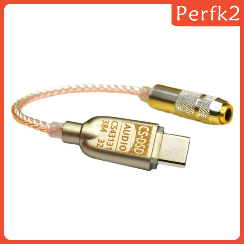 [Perfk2] cs43131 DAC cable type C amplifier adapter decoder cable USB ...