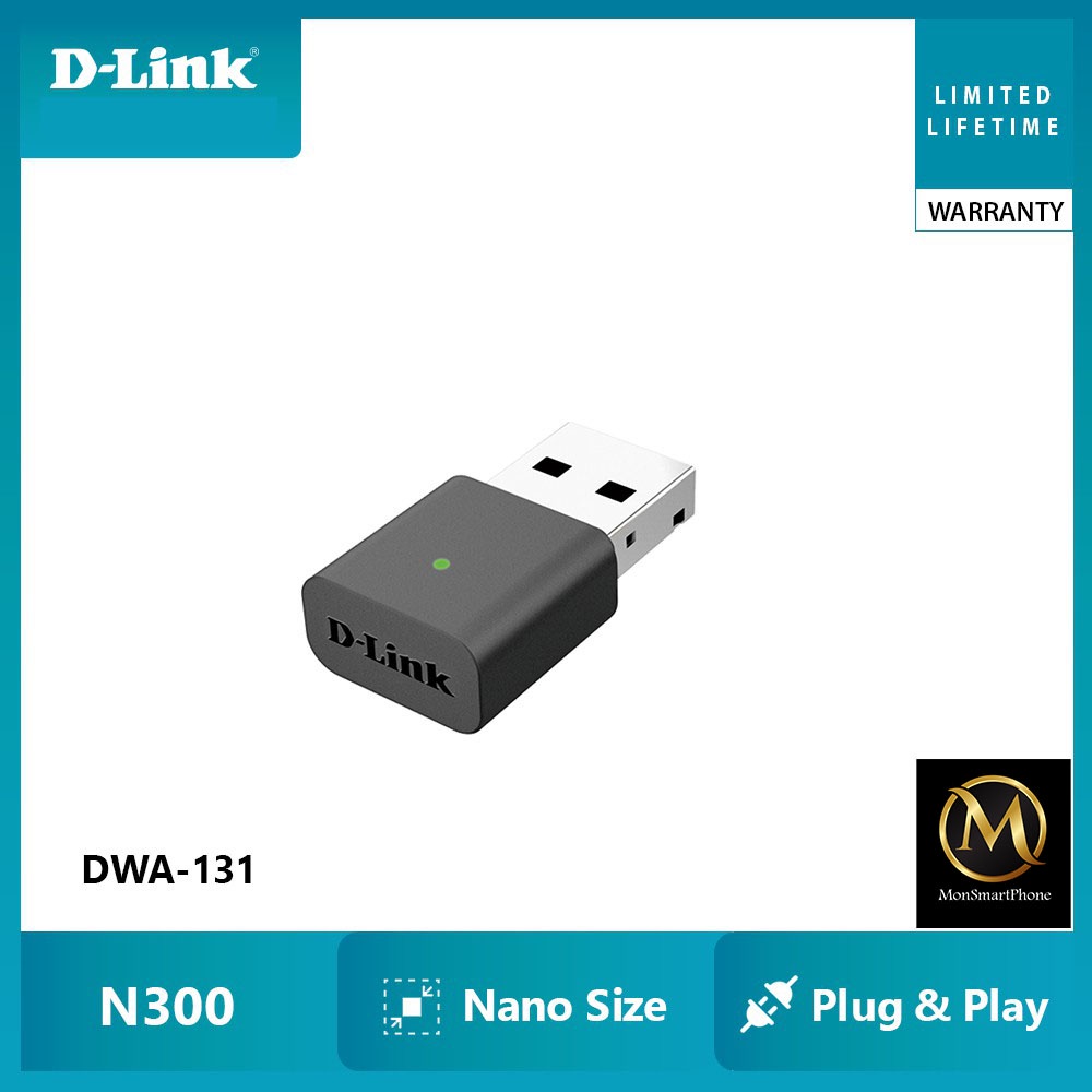D-LINK DWA-131 Wireless N Nano USB Adapter - monsmartphone - ThaiPick