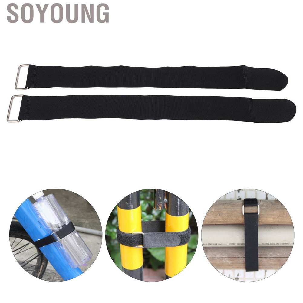 Soyoung 2Pcs Bicycle Adjustable Fixie Straps Ties Pump Cables Fixing ...