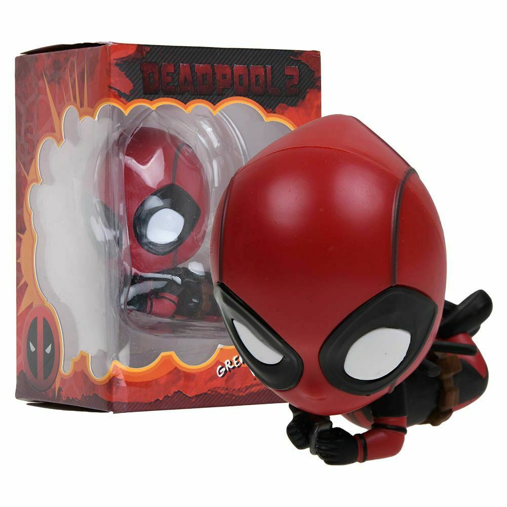 CODDeadpool Bobble-Head Shake Head Doll PVC Action Figure Collectible ...