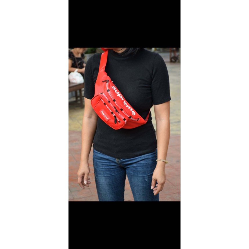 กระเป่าสะพายข้างและคาดเอวสกีนsupremeกHb0025กันน้ำ100 7GDX - 9834vwqwms ...