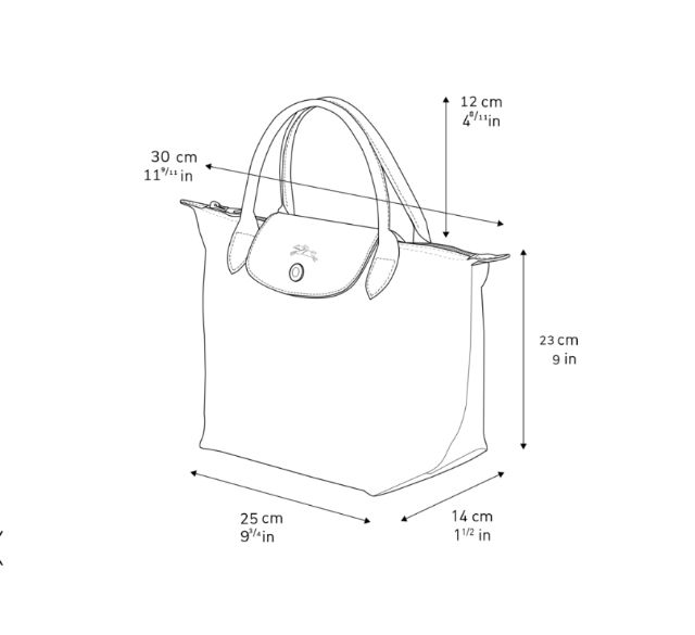 Longchamp LE PLIAGE CLUB size s หูสั้น ของแท้พร้อมการ์ดเขียว ...