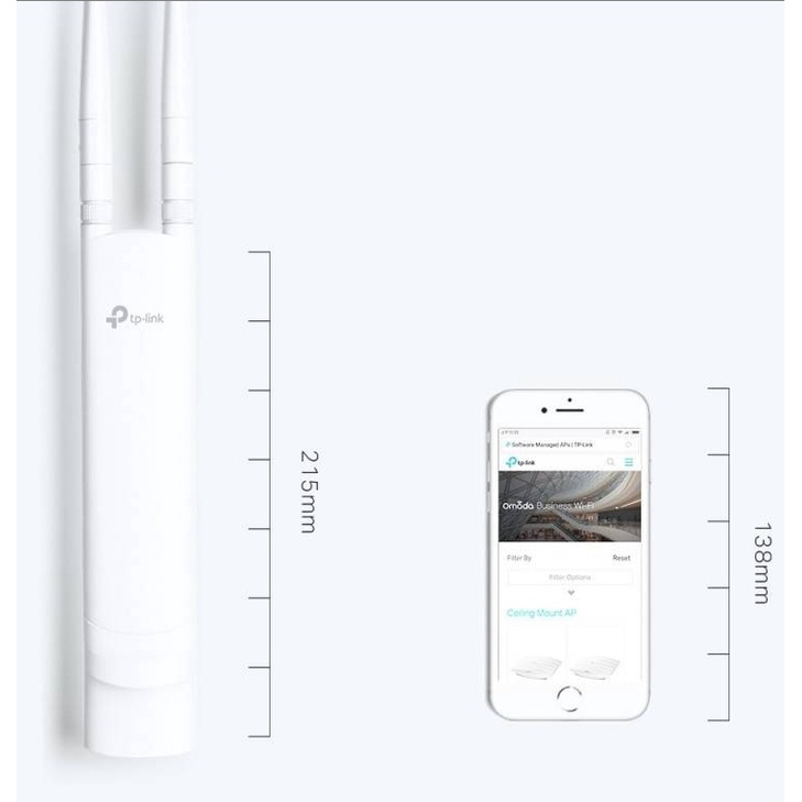TP-Link EAP110-Outdoor 300Mbps Wireless N Outdoor Access Point ความเร็ว ...