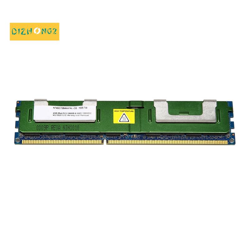 หน่วยความจําแรม 4GB DDR3 REG 1333MHz 1.5V PC3-10600 DIMM 240 Pins ...