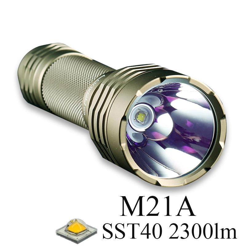 Convoy M21a Sst40 ไฟฉาย Led 2300lm 18650 21700lm สําหรับตั้งแคมป์ ...