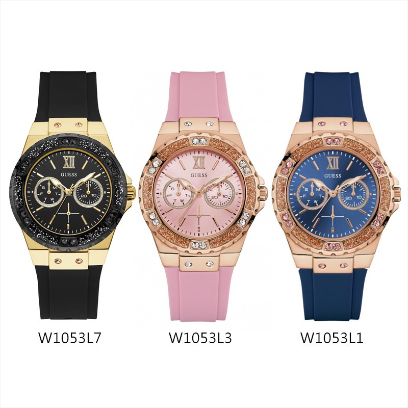 พร้อมส่ง พร้อมสต็อก ！แท้ 100% Guess Watch ขนาดหน้าปัด 38mm W1053L1 ...