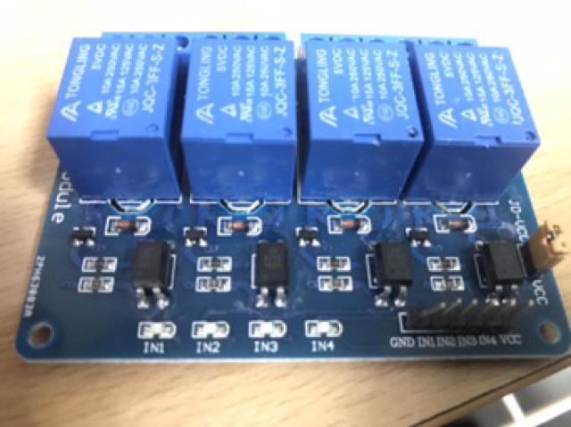 โมดูลรีเลย์ 5V 4 ช่อง Relay Module 5V 4 Channel | Shopee Thailand