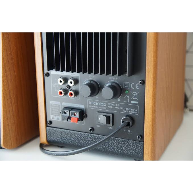 Microlab B77BT Bluetooth Speaker ลำโพงมอนิเตอร์ - (ดำ) - tn9_kho7e2 ...