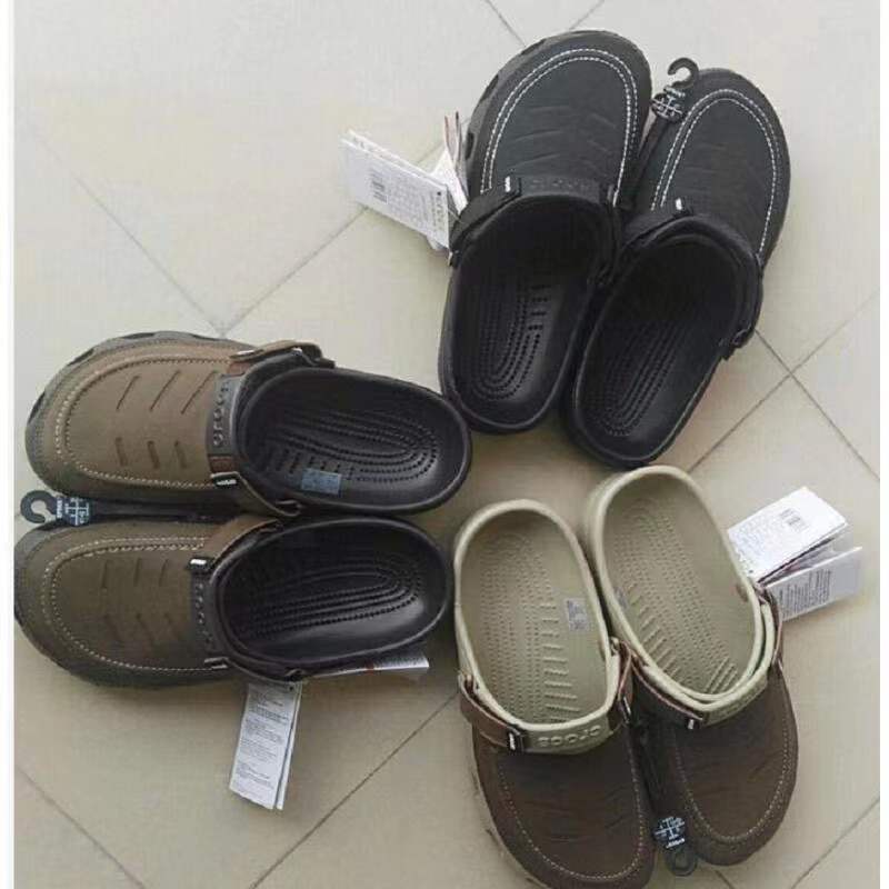 รองเท้าแตะ Crocs Duet Sport Clog ของแท้ เหมาะกับเดินชายหาด สําหรับ ...