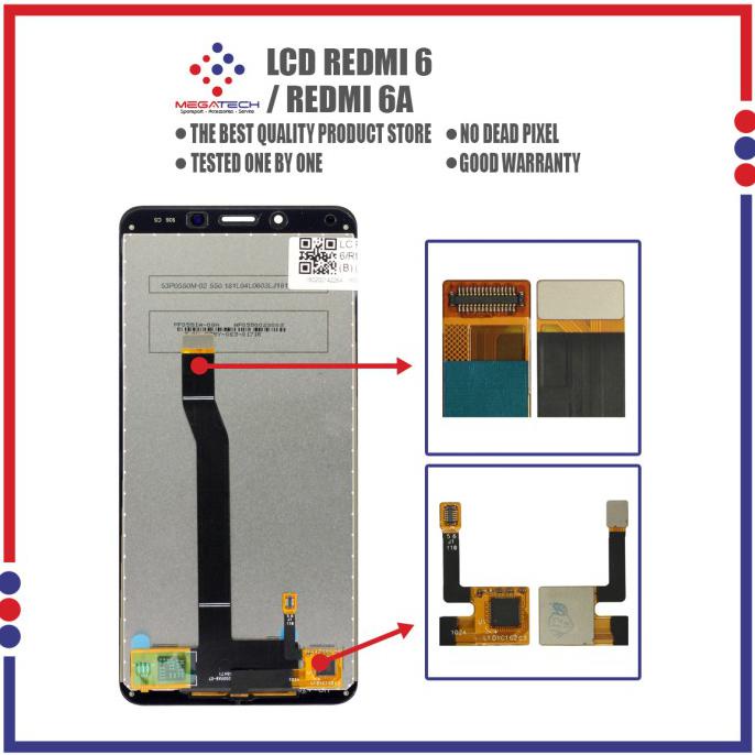 Redmi 6 Redmi 6A ชุดอุปกรณ์เต็มชุดหน้าจอ Lcd - สีขาว - yeyenushop8n.th ...