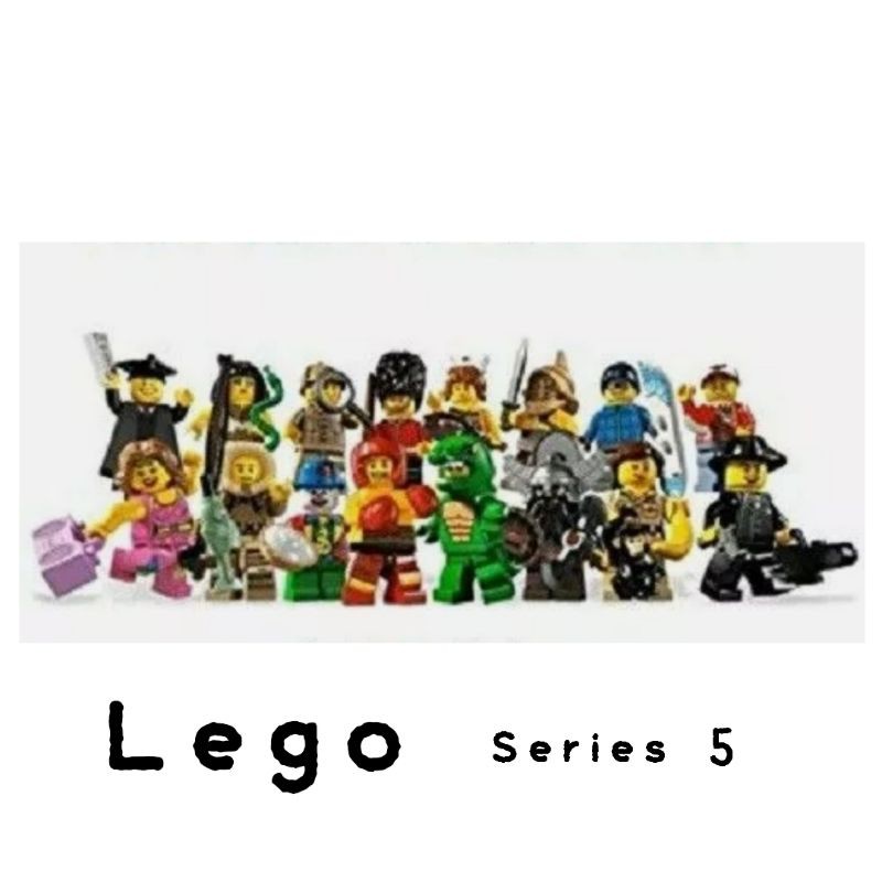Lego Minifigures Series 5 (เลโก้มือสอง) สภาพสวย | Shopee Thailand
