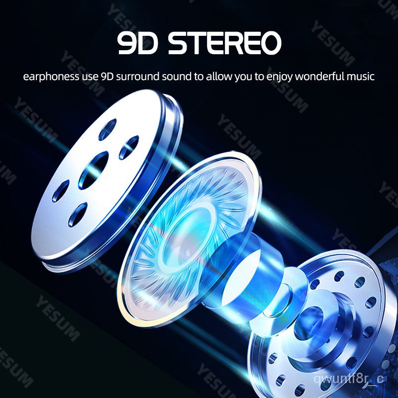 #relax【 New】Digital Display Wireless Earbuds TWS bluetooth gaming ...