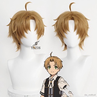 New Anime Mushoku Tensei Rudeus Greyrat Cosplay 30cm Wig Halloween ...