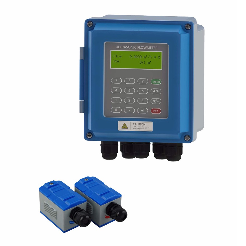 Tuf-2000b Wall Mounted Clamp On Ultrasonic Flowmeter Rs485 Modbus ...