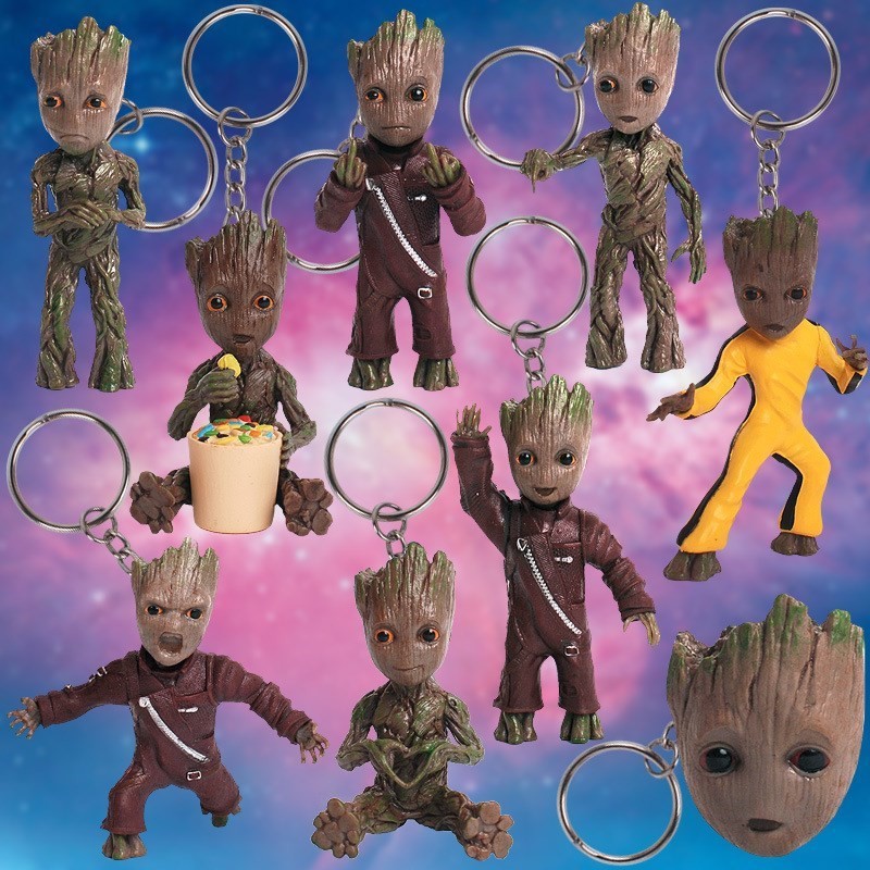 Guardians of the Galaxy Treant Baby Groot พวงกุญแจรูปจี้ Groot รุ่น ...