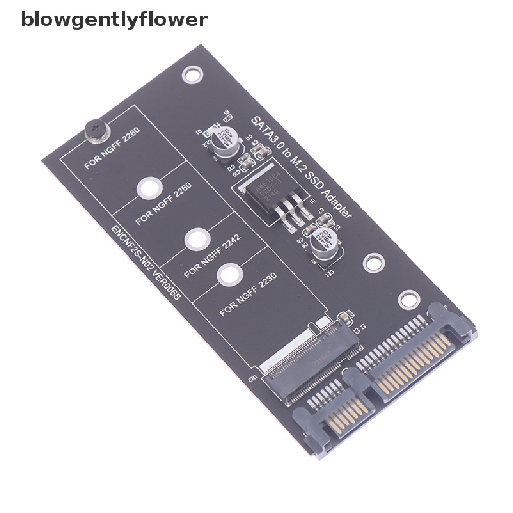 Blowgentlyflower M2 To Sata Adapter M.2 NGFF SSD Adapter Single Port ...