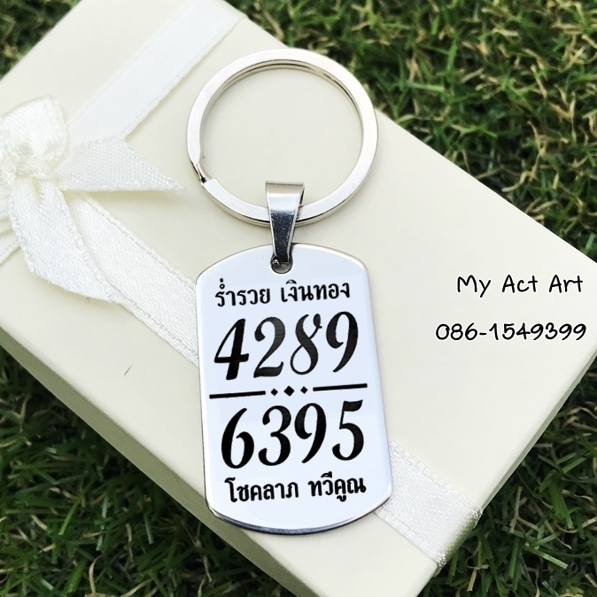 พวงกุญแจ เรียกเงิน เลขมงคล เลขเรียกเงิน 4289 6395 ศาสตร์แห่งพลังตัวเลข ...
