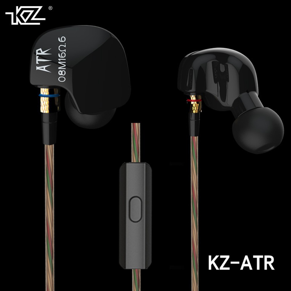 KZ ATR 3.5mm In Ear Earphones HiFi Stereo Sport Earphone Super Bass ...