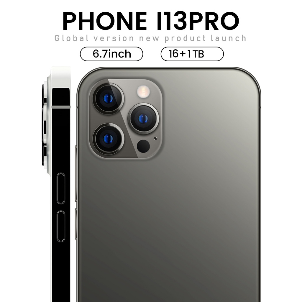 2022 Global Version i13 Pro Max 5G Smartphone 16GB 1TB 6.7 inch Cellular 10 Core Network 50MP ...