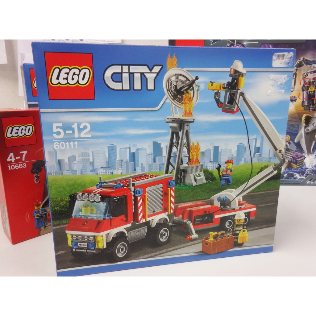 Lego City 60111 Fire Utility Truck | Shopee Thailand