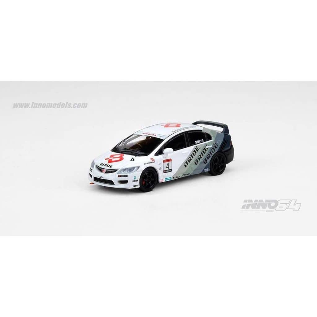 INNO64 IN64-FD2-BRI Honda Civic Type-R (FD2) #4 Bride Mugen Power Cup Civic One Make Race ...