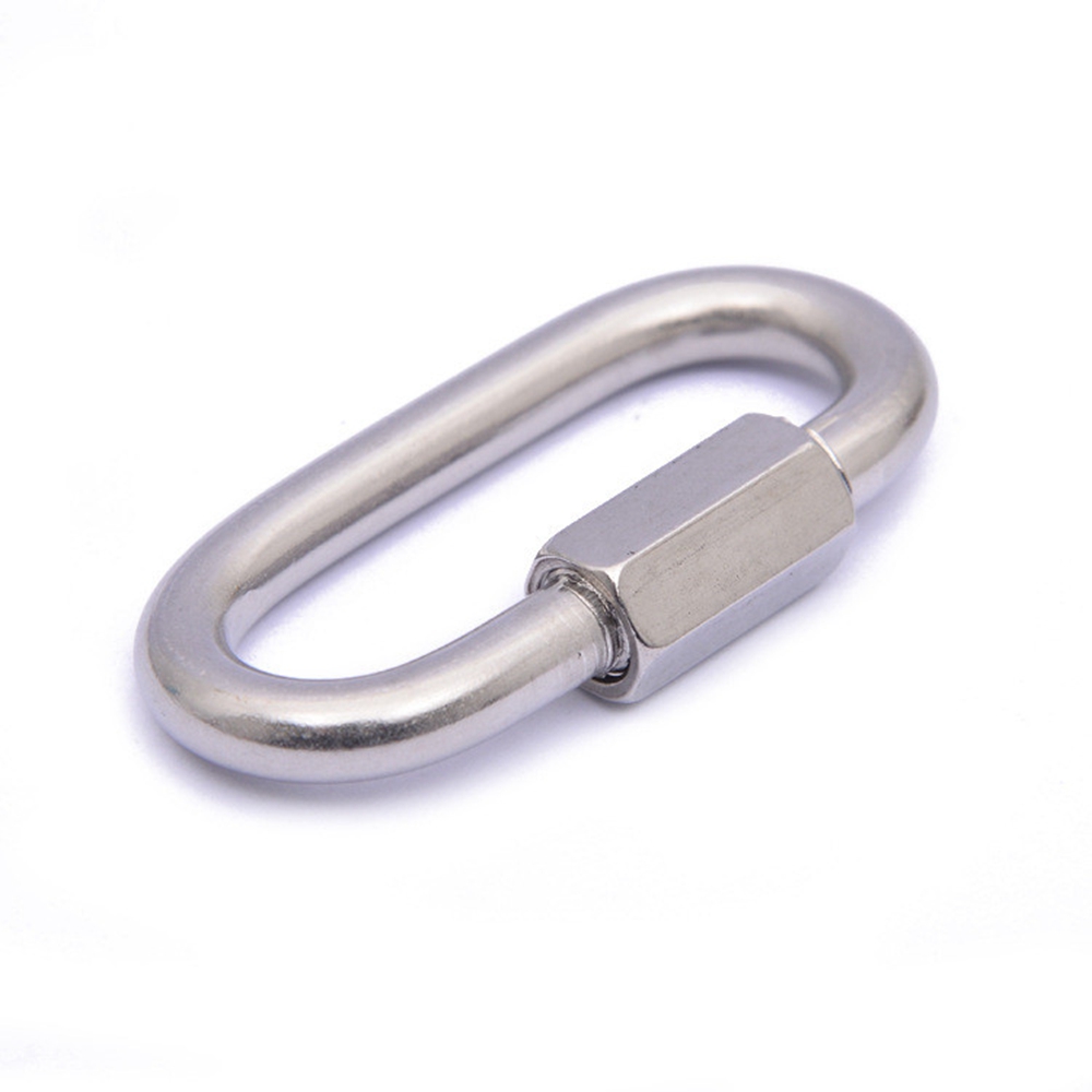 CHINK Universing Stainless Steel Screw Lock Climbing Gear Carabiner ...